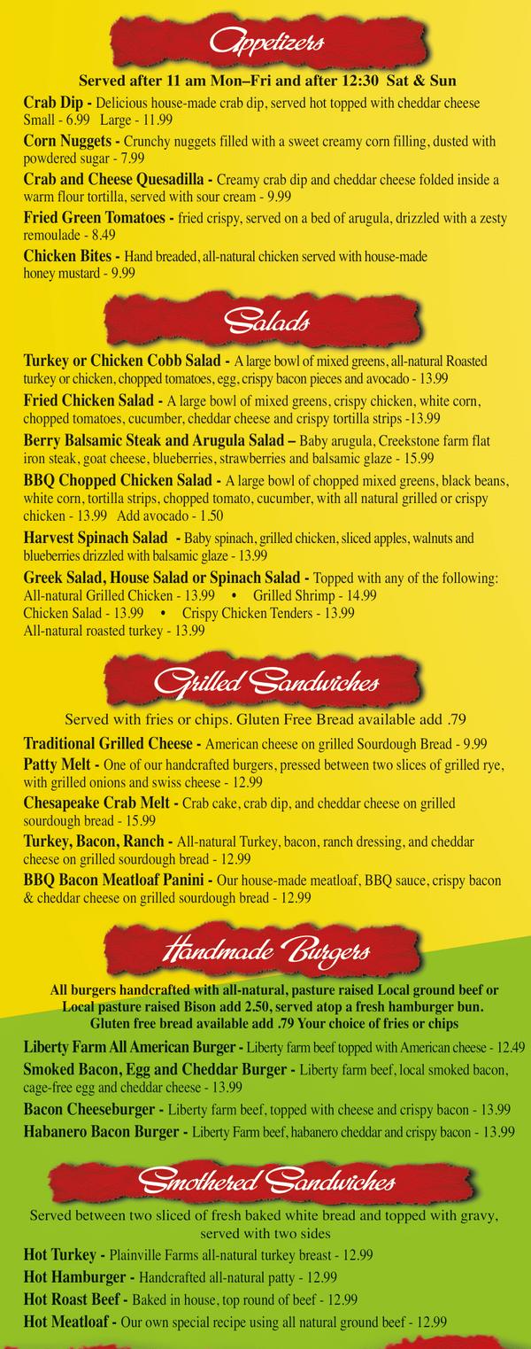 Willy's Kitchen and Catering Breakfast Lunch Dinner Glen Burnie, Maryland